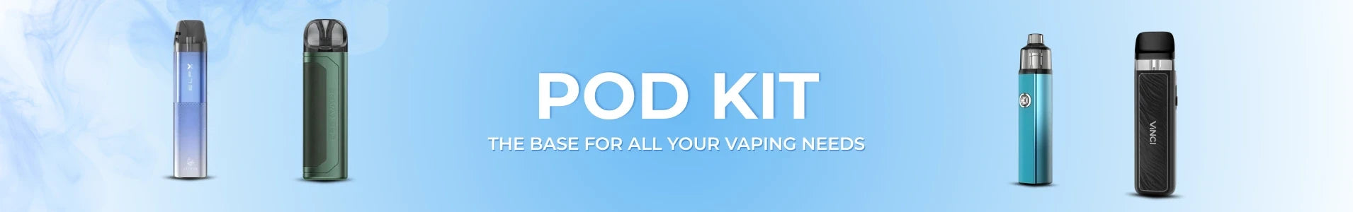 Vape Pod Kits UK | From £3.99 | Refillable & Prefilled Pods – Eliquid Base