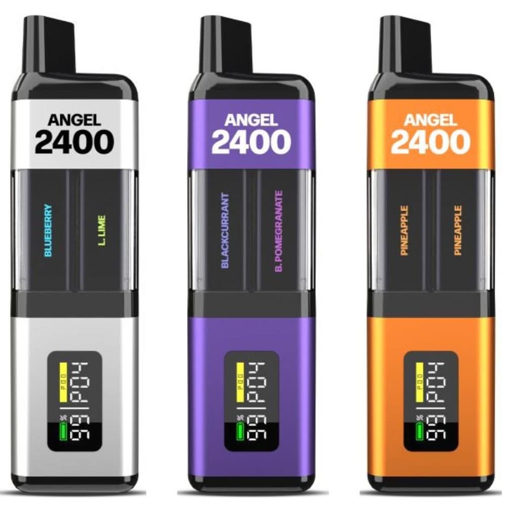 Angel 2400 Disposable Vape Pod Device - Pack of 5 - Eliquid Base