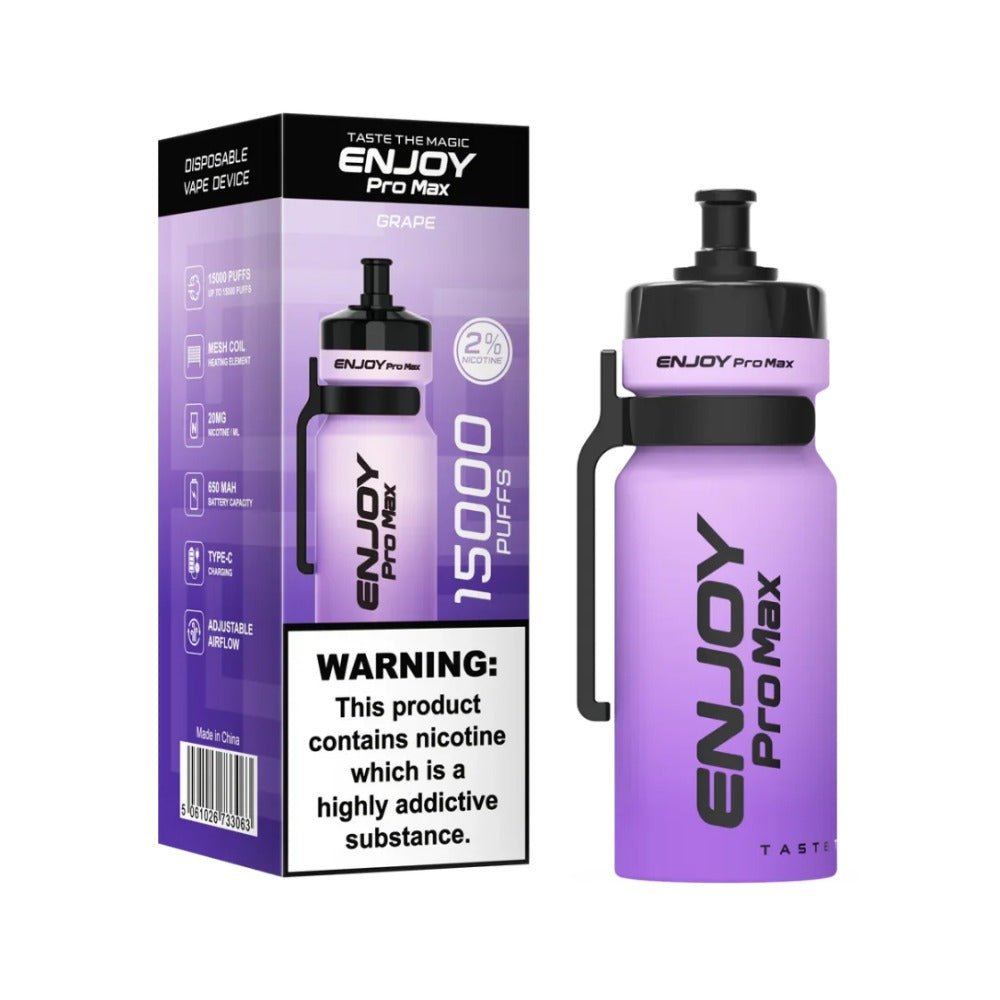Enjoy Pro Max 15k Disposable Vape Pod - Eliquid Base