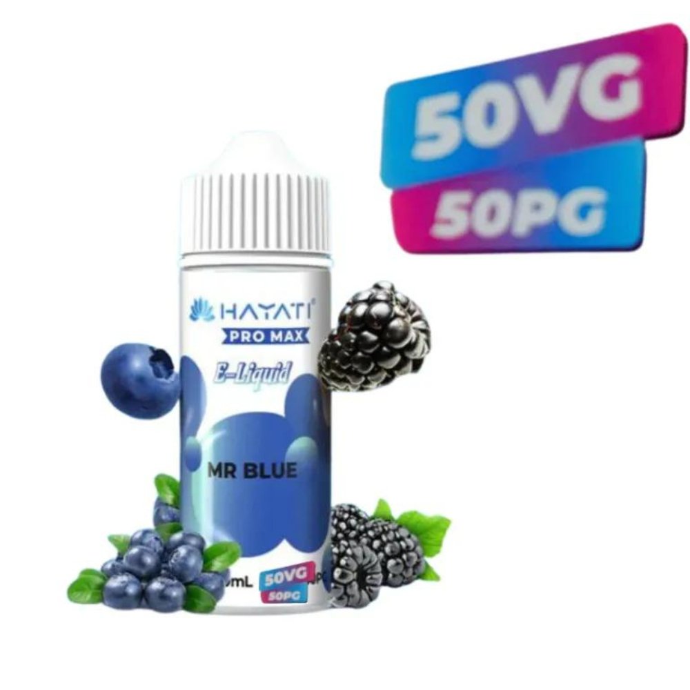 Hayati Pro Max 100ml E-Liquid Shortfill l 50VG/50PG– Eliquid Base