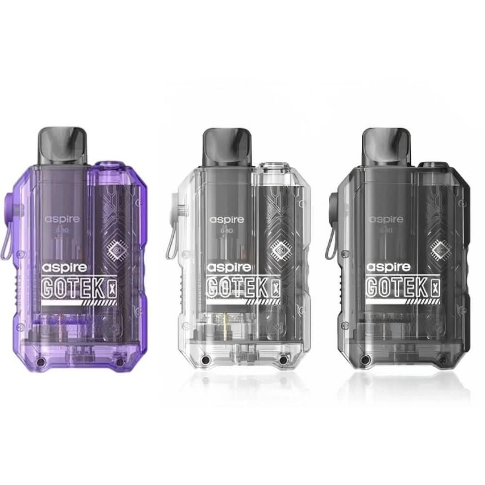 Aspire Gotek X Pod Vape Kit 13W 650mAh I Best UK Prices– Eliquid Base