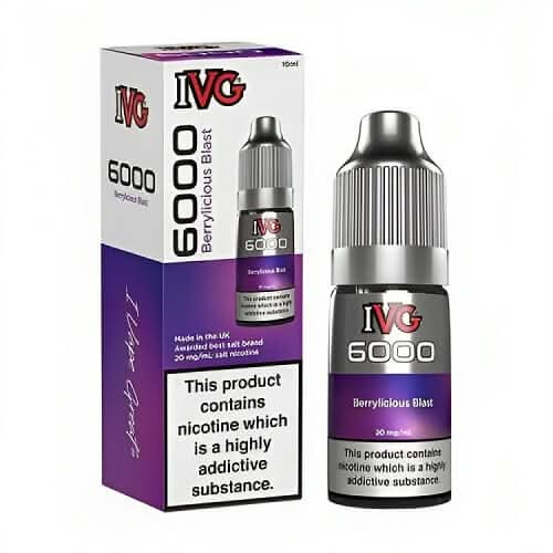 IVG 6000 10ml E-Liquid - Pack of 10 - Eliquid Base