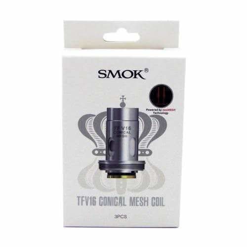 Smok TFV16 Conical Mesh 0.2ohm Coil pack of 3 - Eliquid Base
